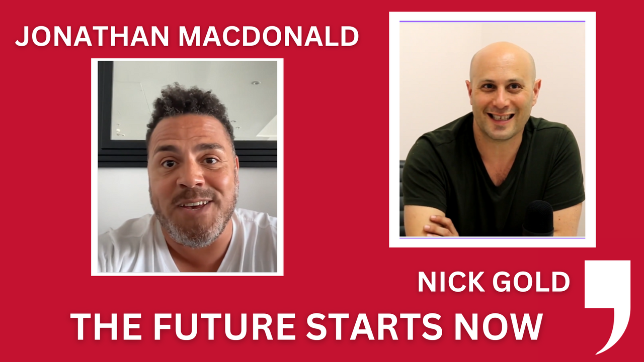 "The Future Starts Now". In Conversation with Jonathan MacDonald. | Speakers Corner